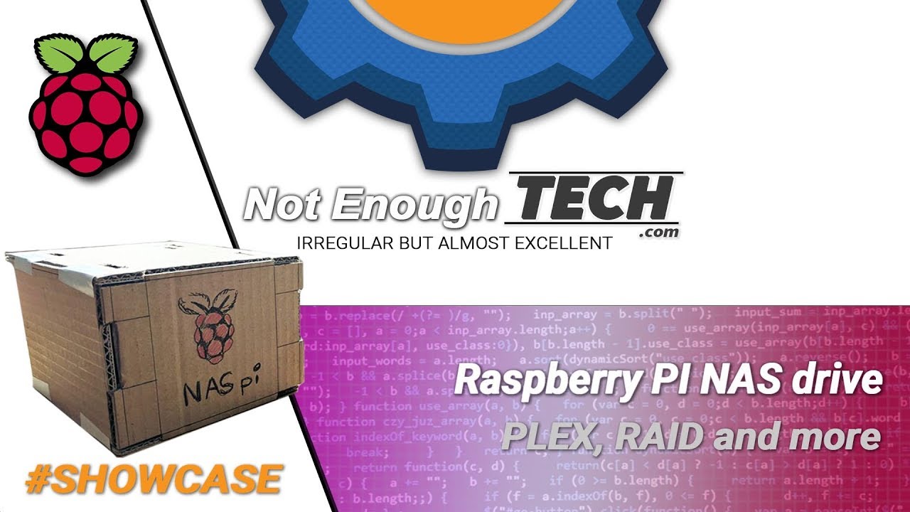 Raspberry Pi NAS: (NAS-pi) Cardboard wonders #part3 - NotEnoughTech
