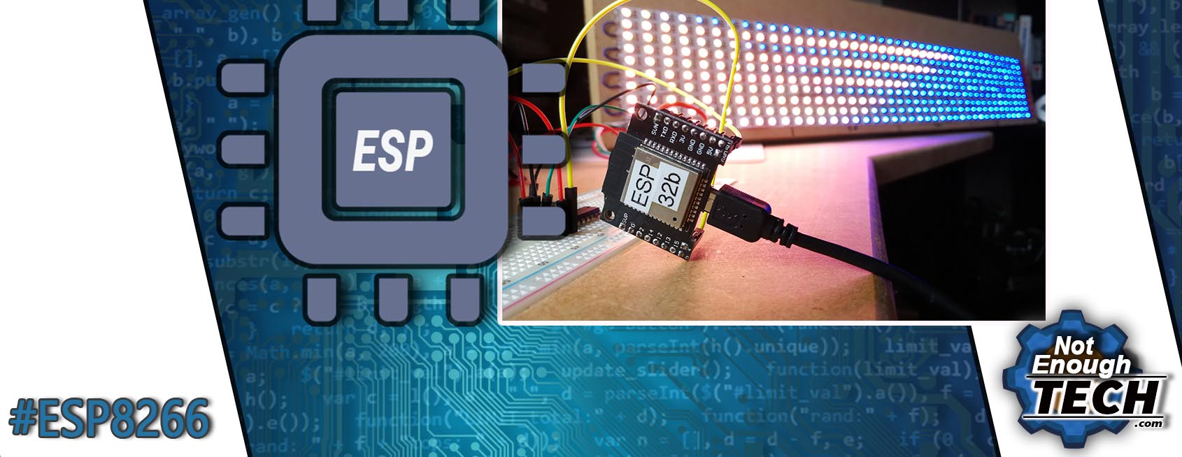 How To Drive Rgb Leds With Esp32 And Esp8266 Not Enough Tech