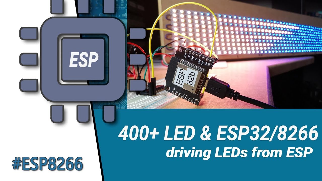 How to drive RGB LEDs with ESP32 & ESP8266 - NotEnoughTech