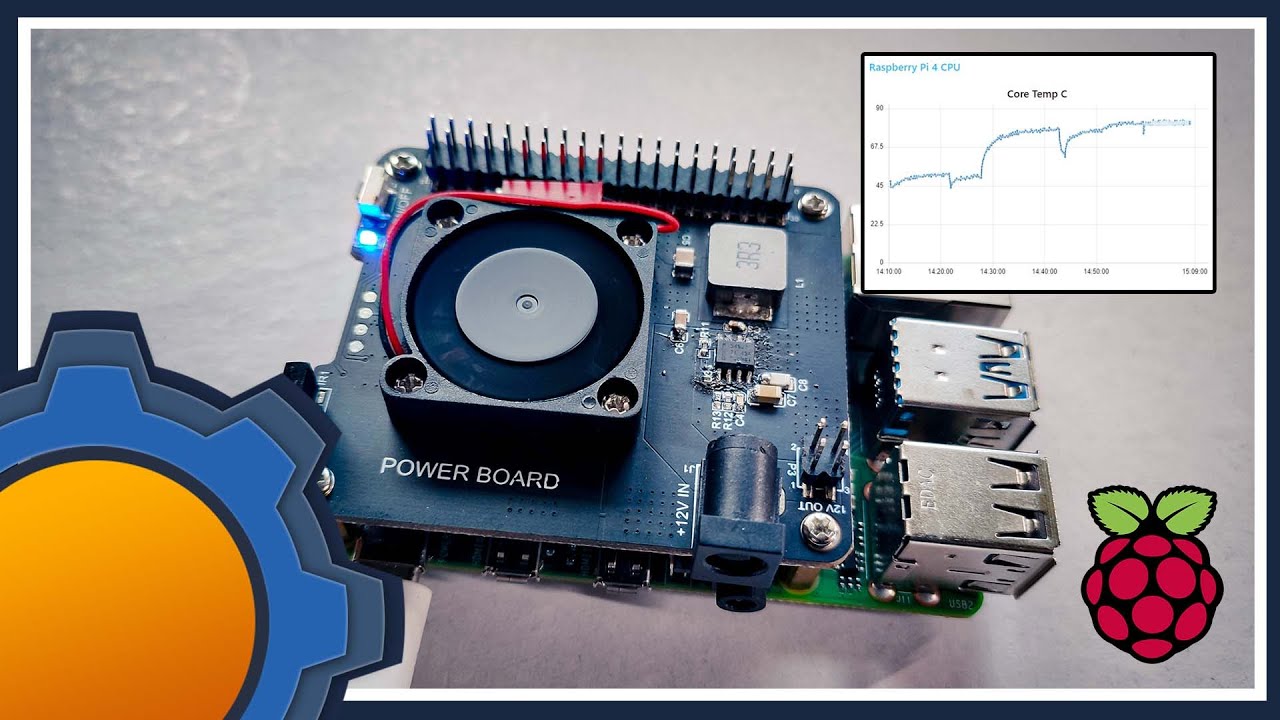 Cooling Raspberry Pi 4 with 52pi Power Board - NotEnoughTech
