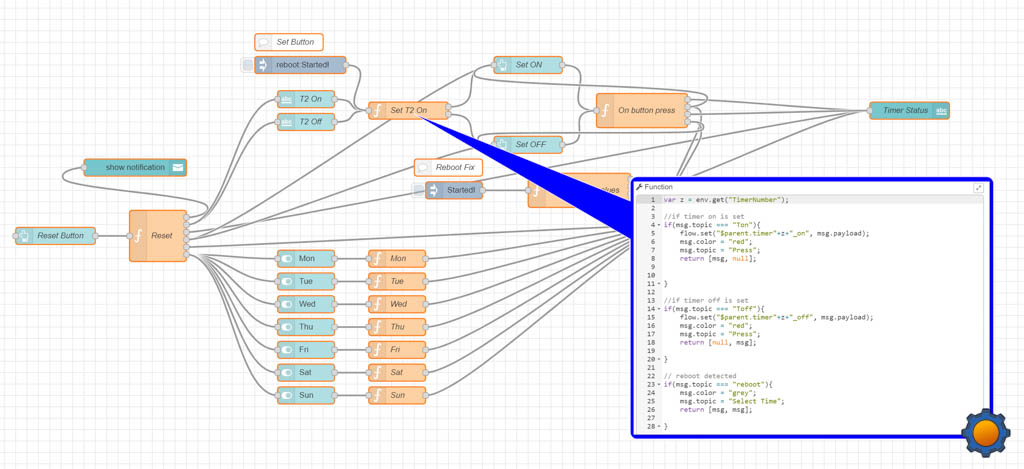 A Timer in NodeRED - NotEnoughTech