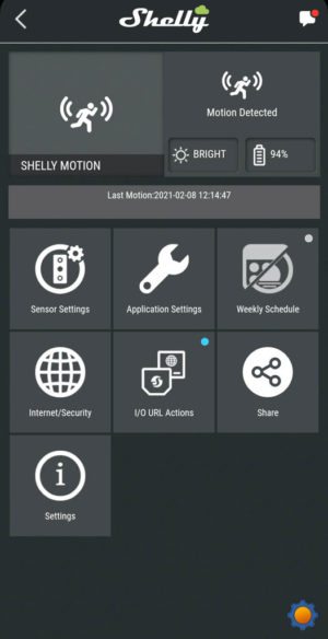 PIR sensor like no other: Shelly Motion - NotEnoughTech