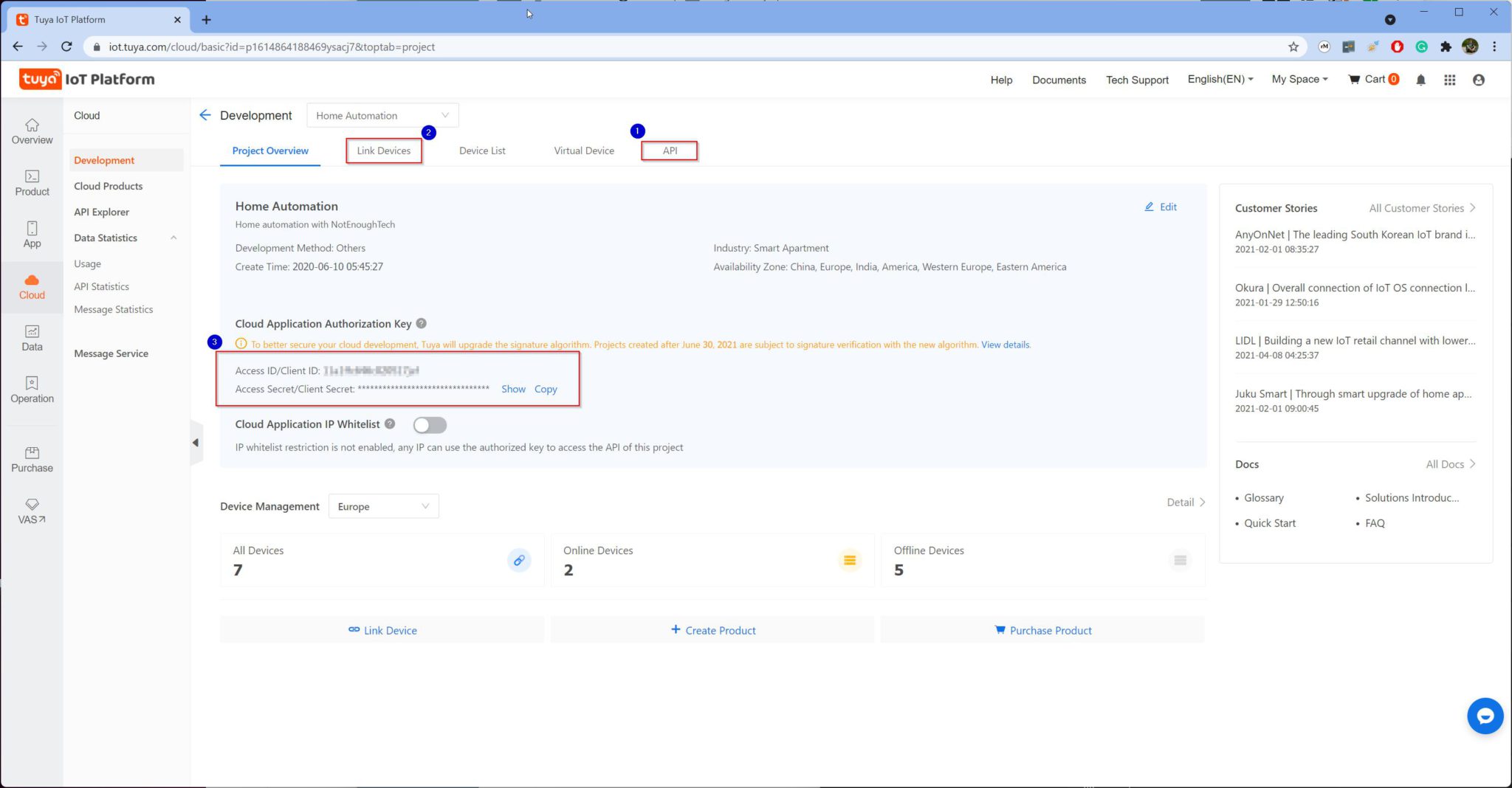 Tuya SDK for beginners: Intro to Tuya Cloud API - NotEnoughTech