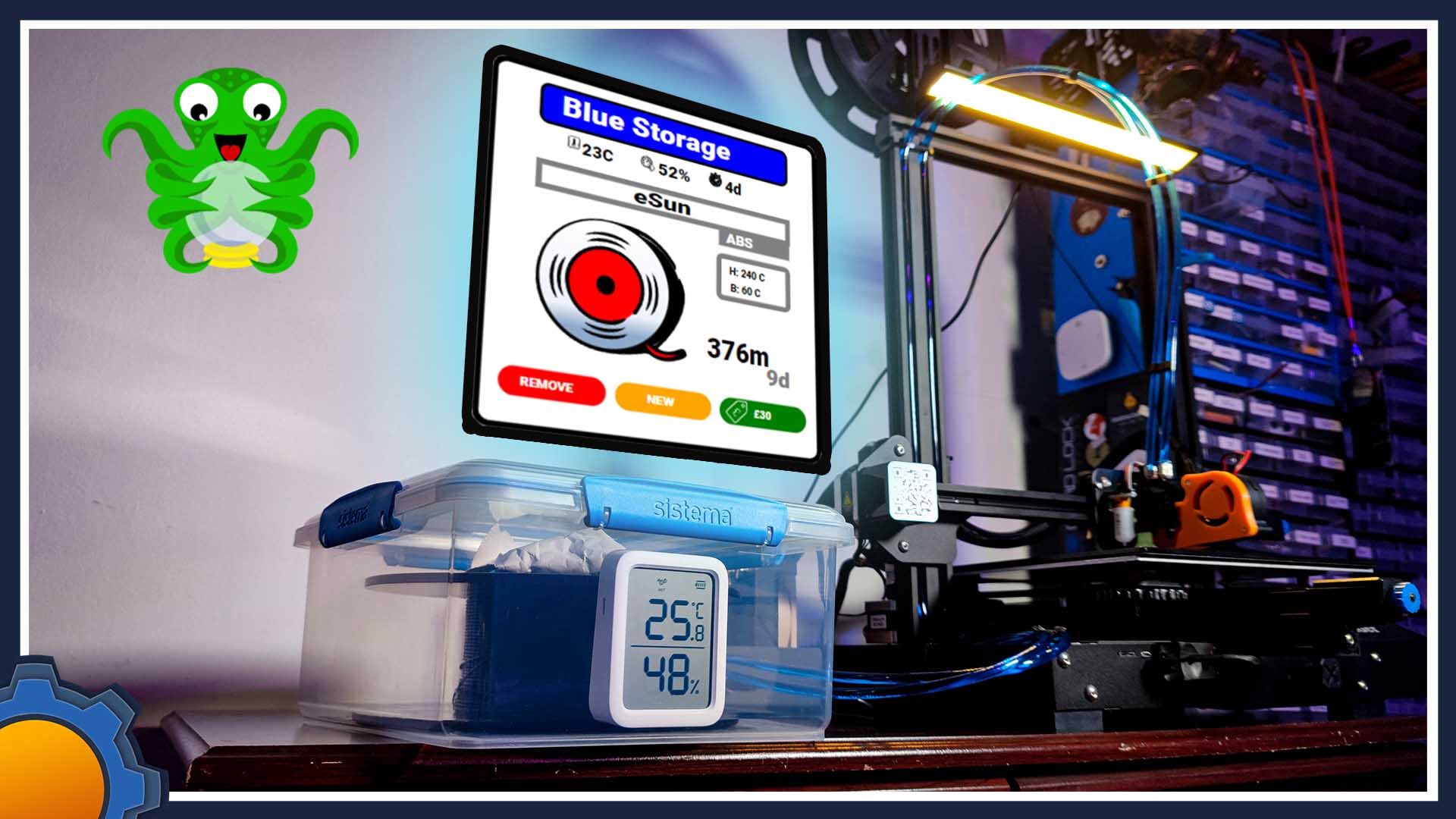 Best smart filament storage system - NotEnoughTech