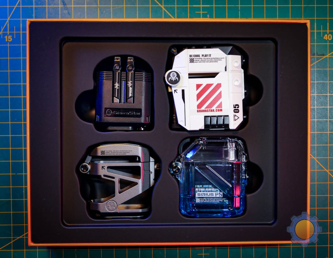 Three cases, one GravaStar Sirius P5 - NotEnoughTech