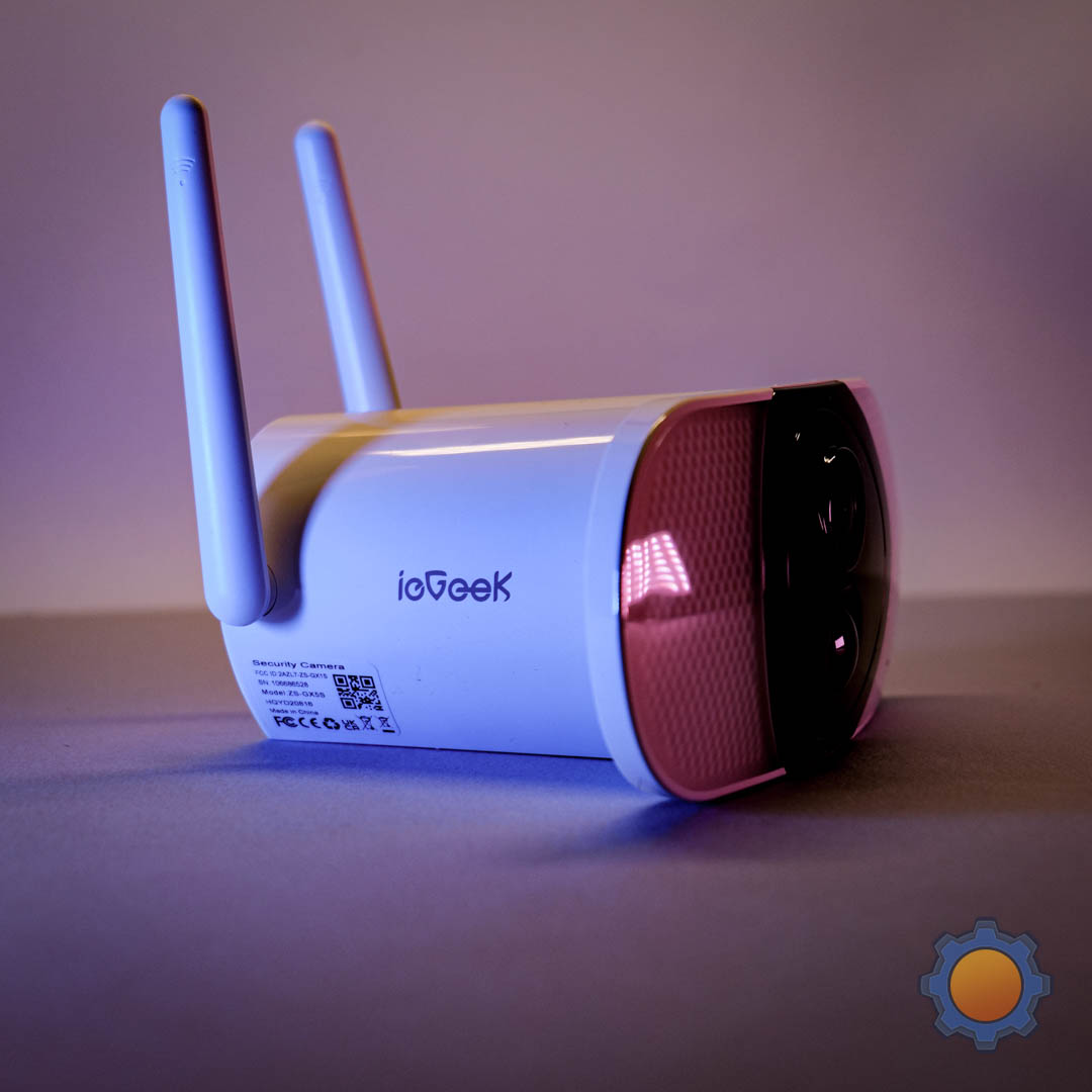 Floodlight & IP camera: ieGeek ZS-GX5S - NotEnoughTech